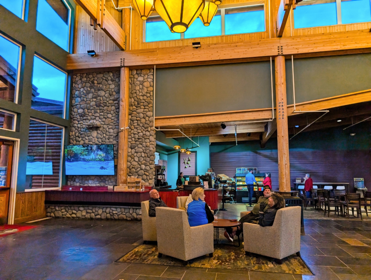 Staying at the Holland America Denali Lodge at Denali National Park