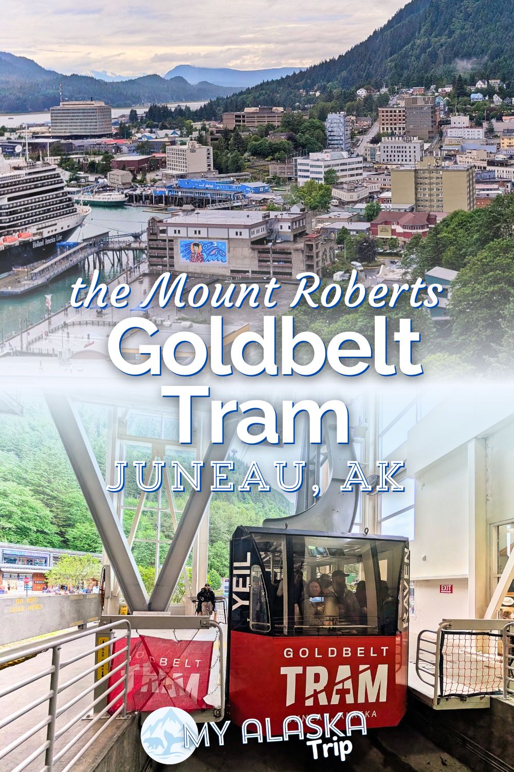 Details of Riding the Goldbelt Tram to the Top of Juneau
