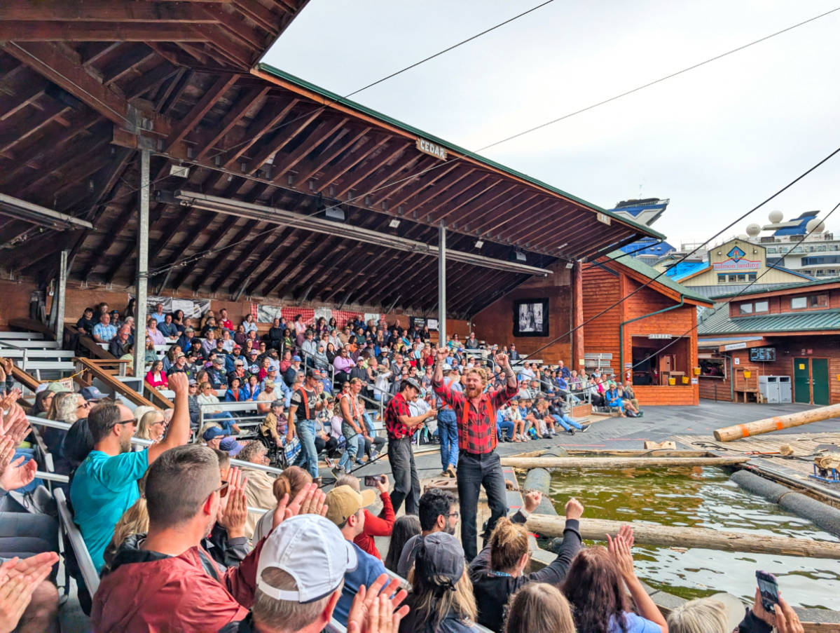 The Great Alaskan Lumberjack Show - All Ages Fun in Ketchikan - My ...